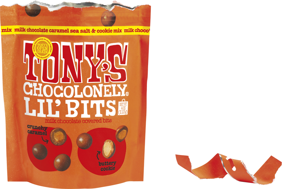 Milk Caramel Sea Salt and Cookie Mix Lil’ Bits – Tony’s Chocolonely ...